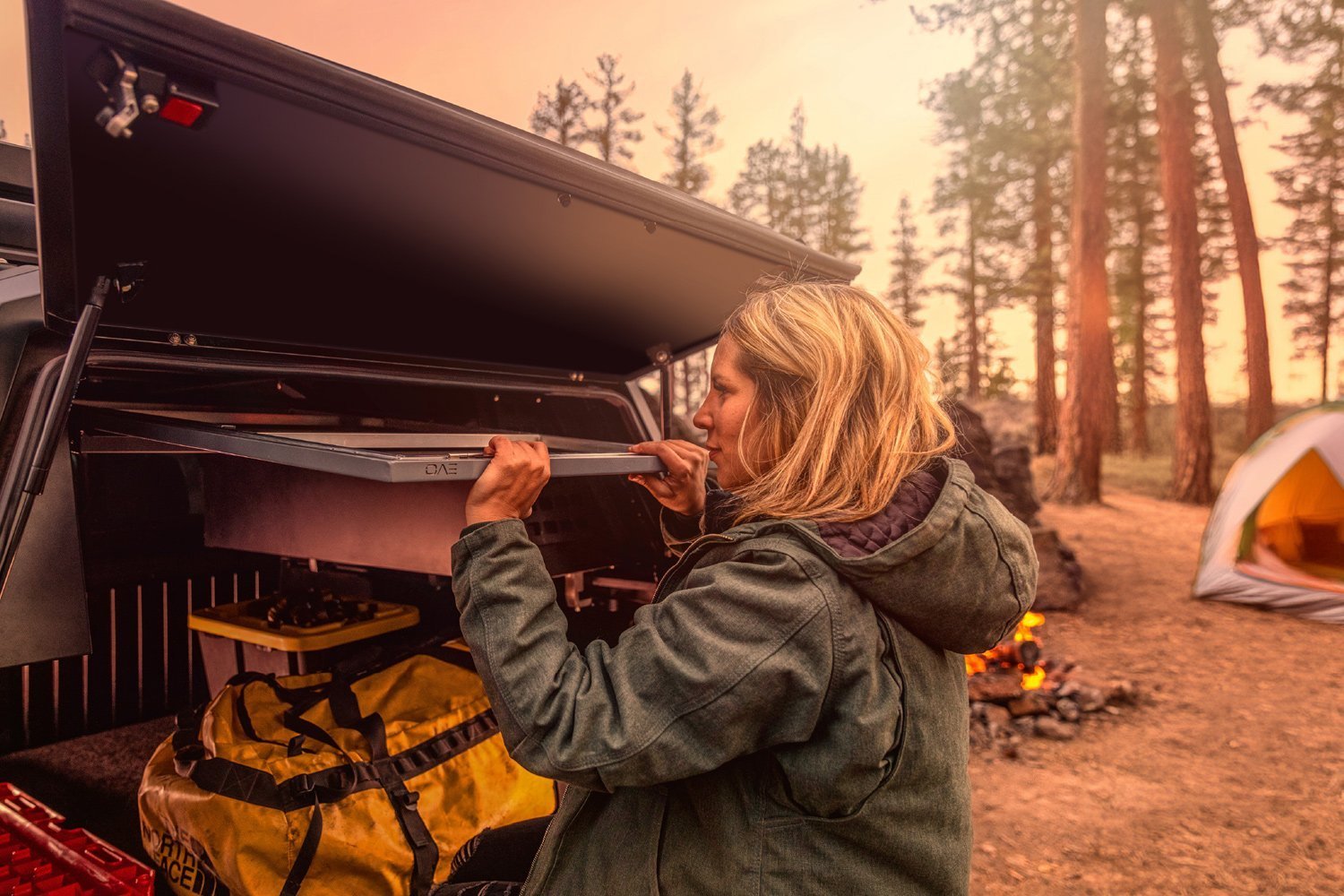 SmartCap® ED1312-MB - EVOd Defender Truck Bed Cap