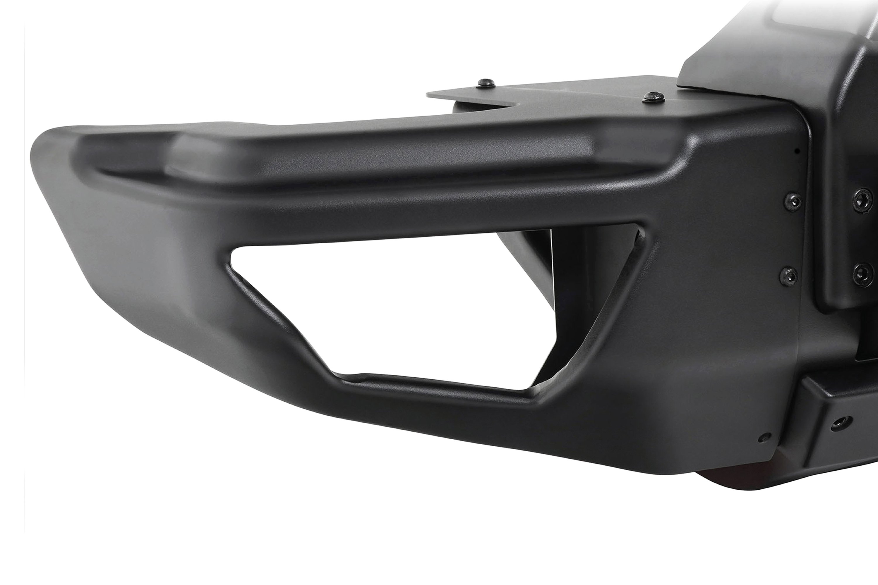 Smittybilt® 76731 - Stryker Black Powder Coated Front Bumper Wings