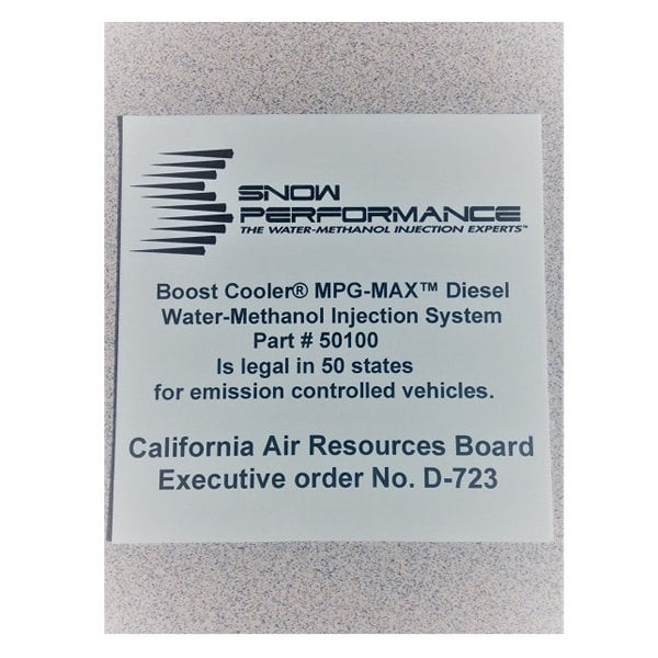 Snow Performance® - Diesel Water/Methanol Injection System