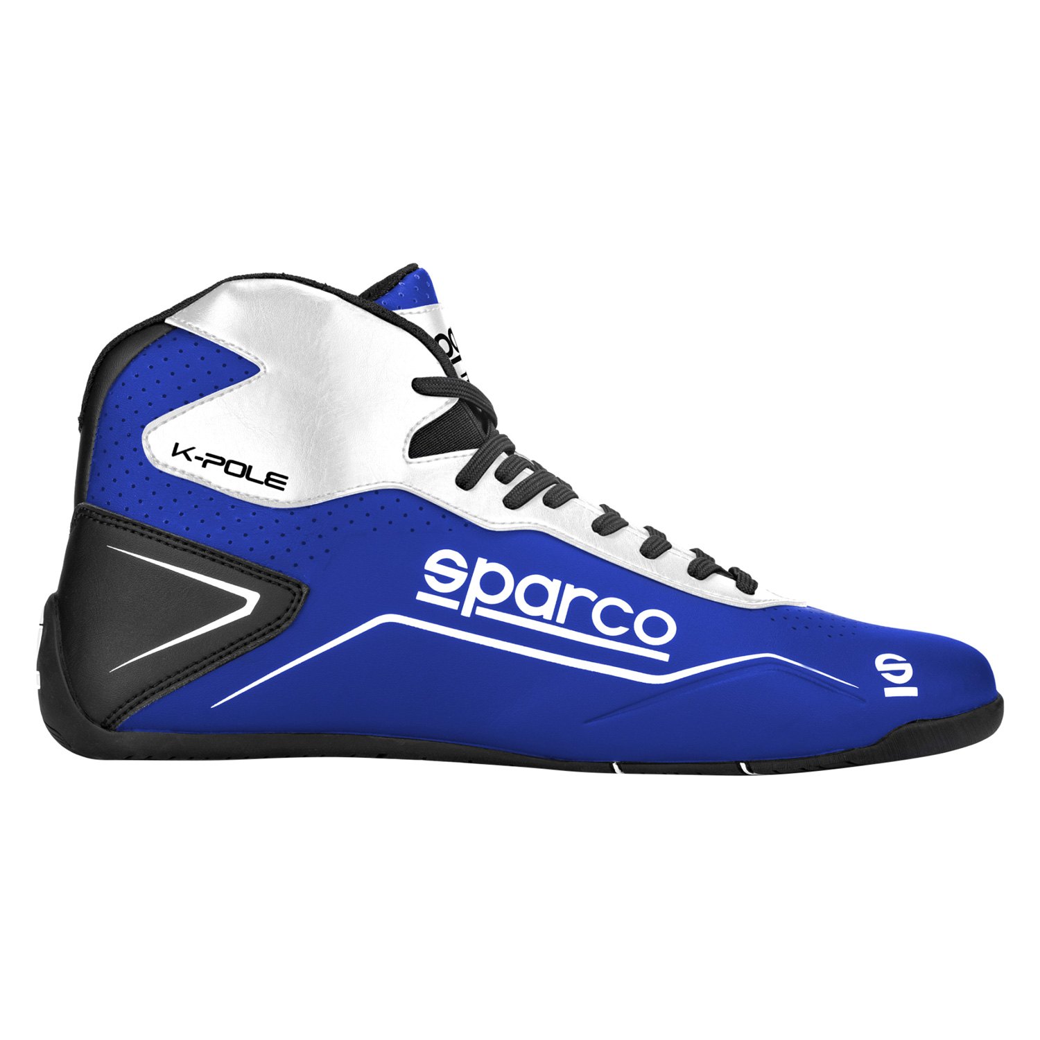 Sparco® 00126939BMBI - K-Pole Series Blue/White 39 Kart Racing Boots