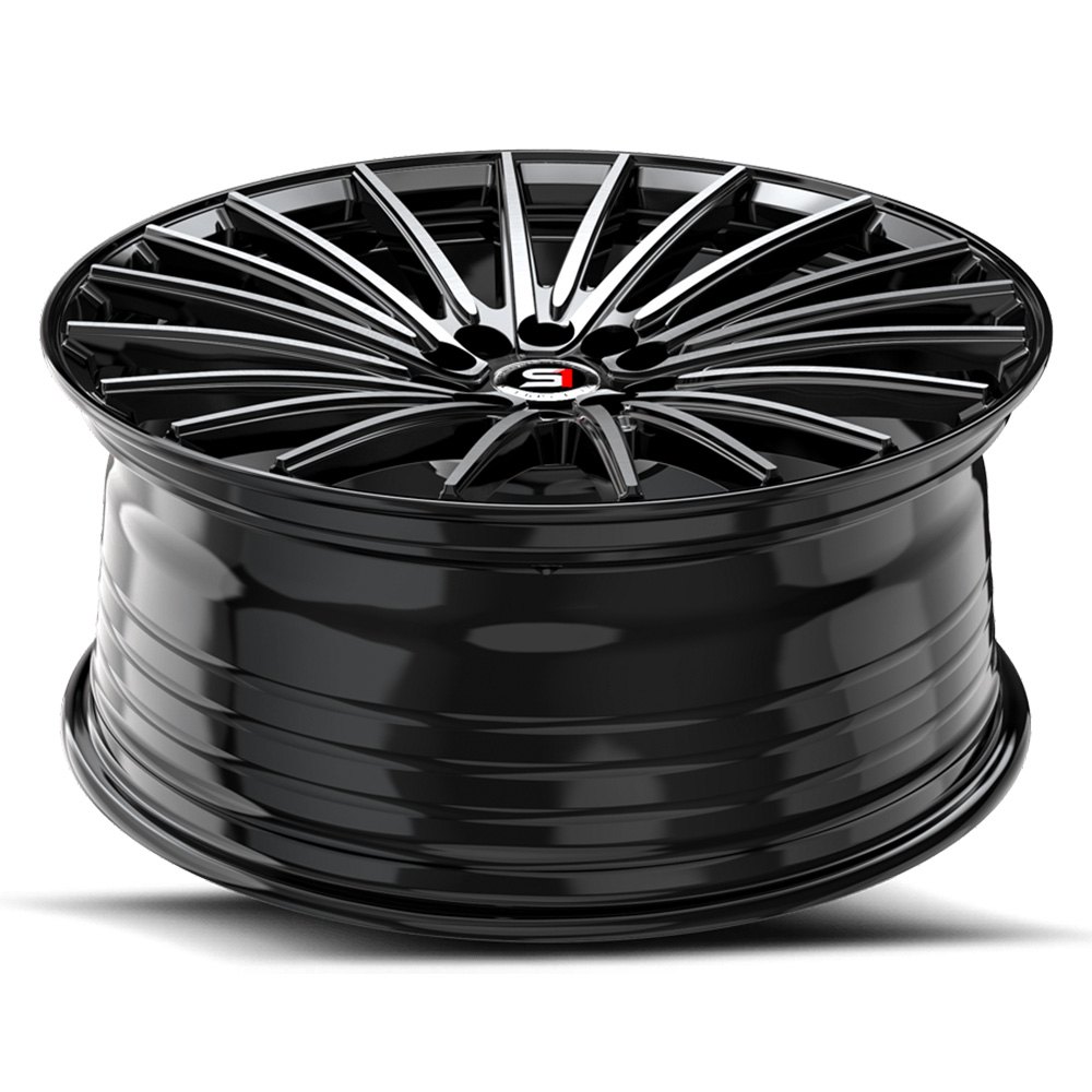 SPEC-1® SP-68 Wheels - Gloss Black with Machined Face Rims