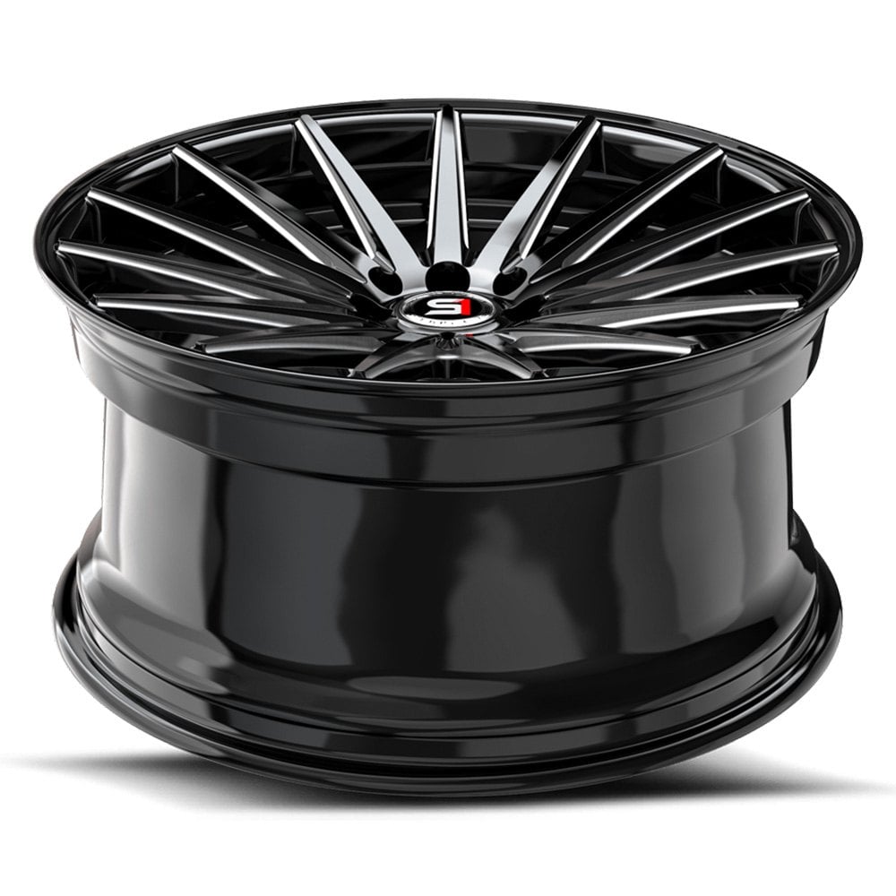 SPEC-1® SP-69 Wheels - Gloss Black with Milled Accents Rims