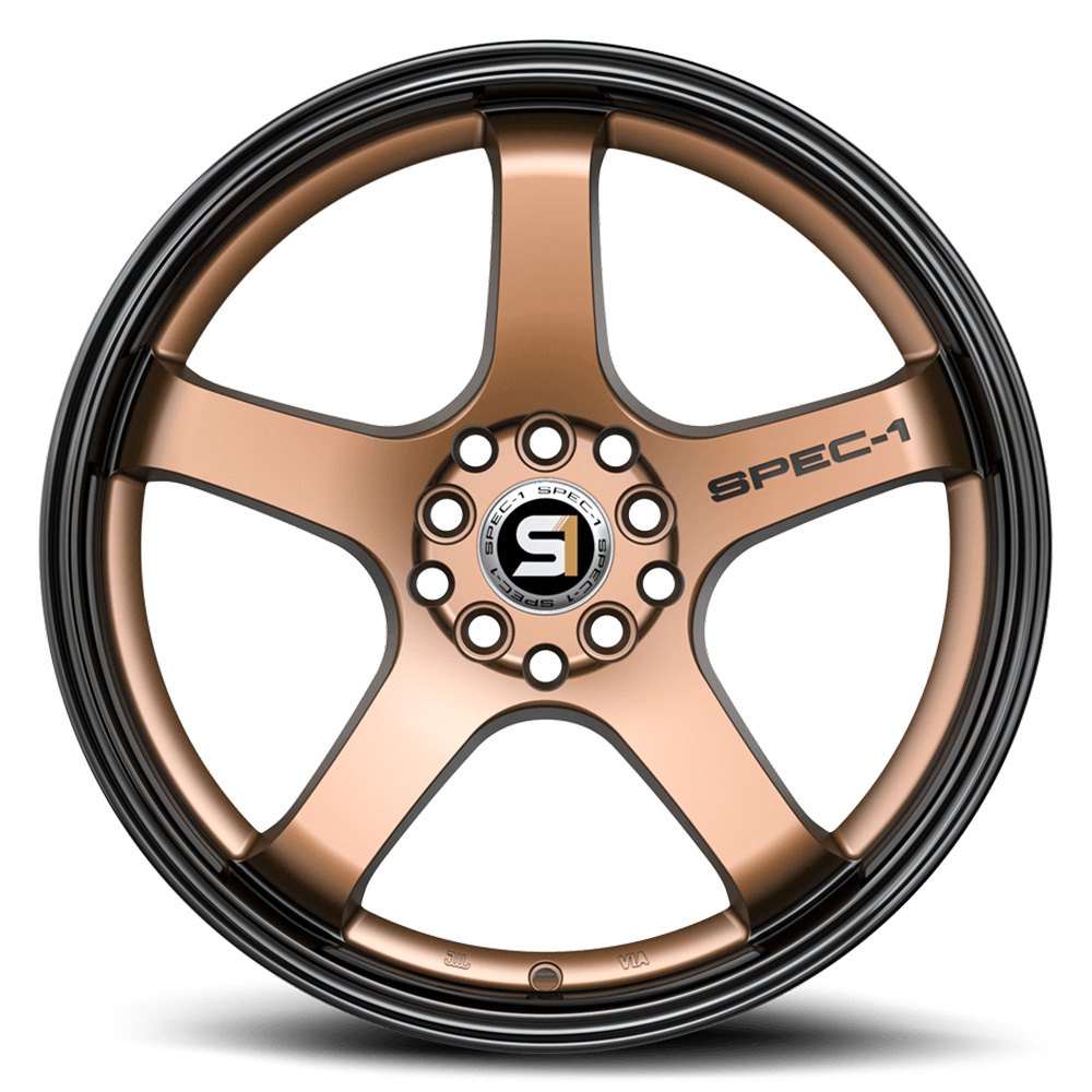 SPEC-1® SPT-31 Wheels - Matte Bronze and Black Lip Rims