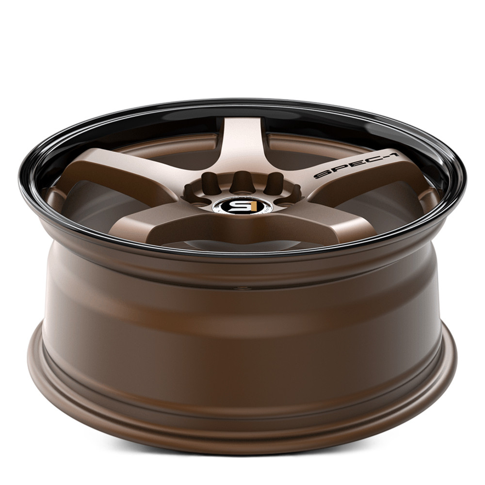 SPEC-1® SPT-31 Wheels - Matte Bronze and Black Lip Rims