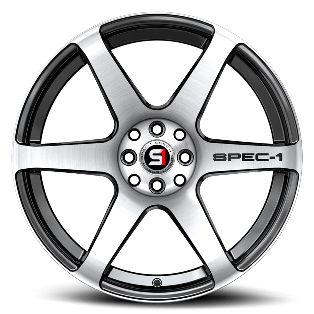 SPEC-1® SPT-32 Wheels - Gloss Black with Machined Face Rims - SPT ...