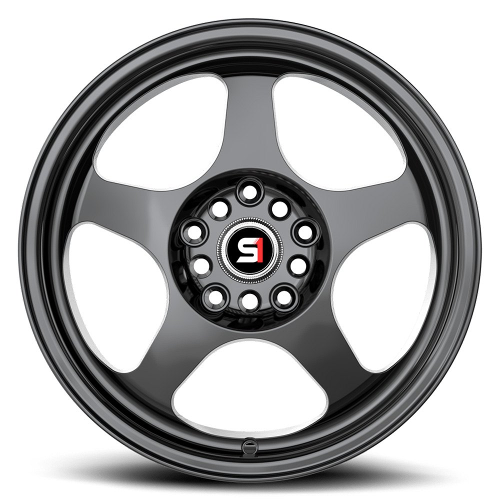 SPEC-1® SPT-36 Wheels - Gloss Black with Milled Accents Rims