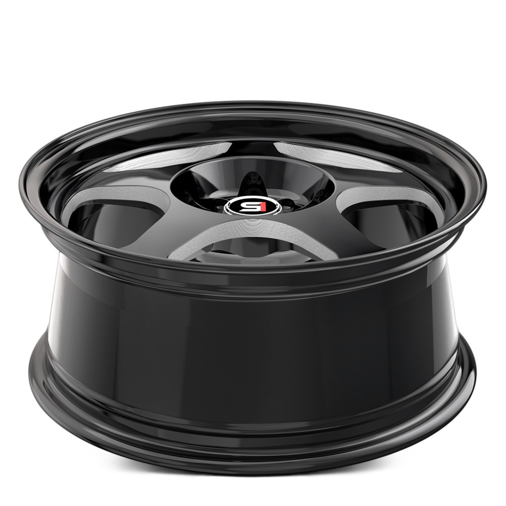 SPEC-1® SPT-36 Wheels - Gloss Black with Milled Accents Rims