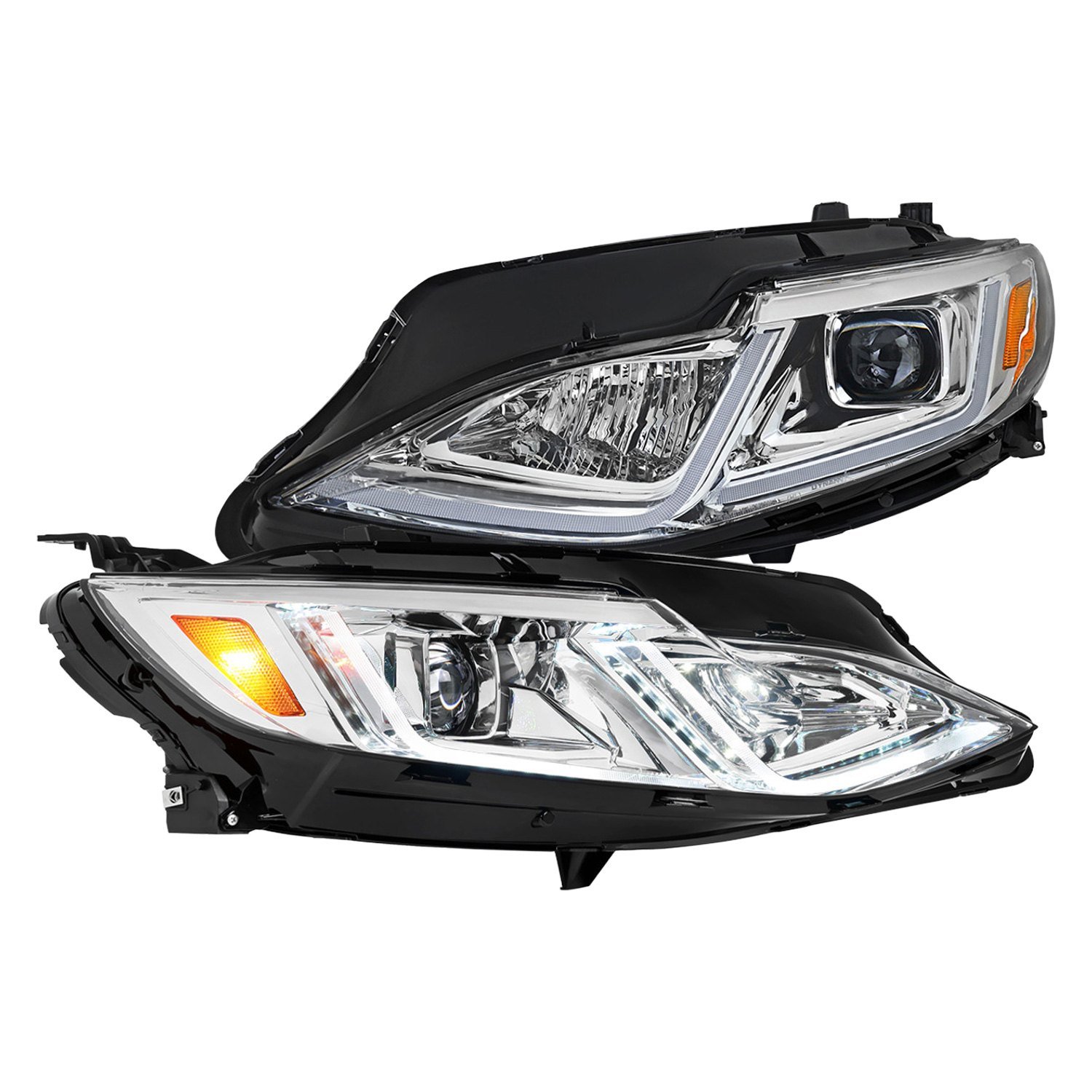 Spec-D® 2LHP-MBU19-SQ-RS - Driver and Passenger Side Chrome Sequential ...