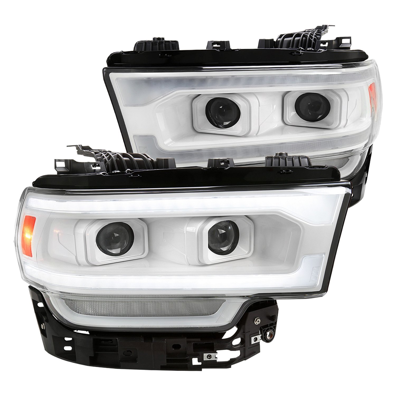 Spec-D® 2LHP-RAM1925XE-SQ-RS - Driver and Passenger Side White ...