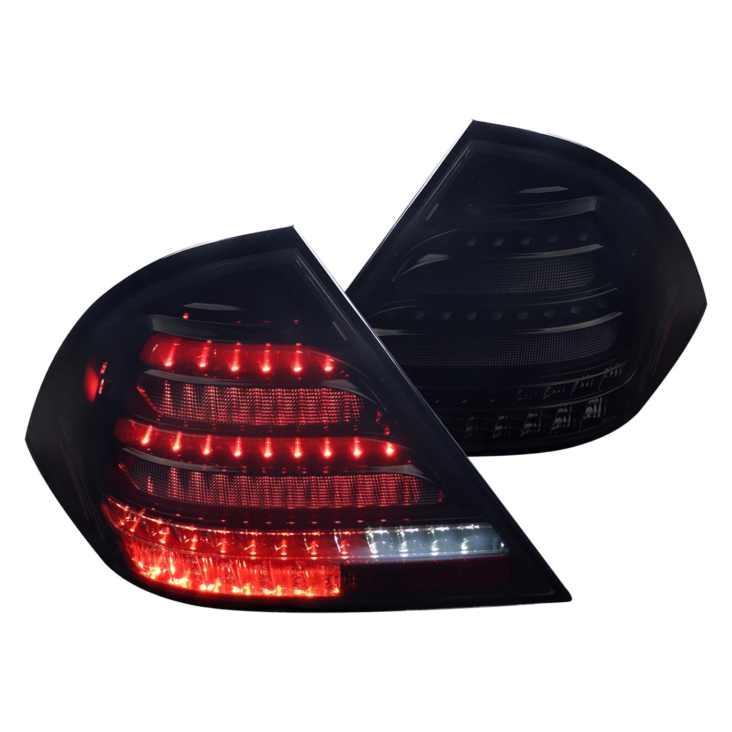 Spec-D® LT-BW20300BBLD-SQ-TM - Driver and Passenger Side Sequential LED Tail Lights