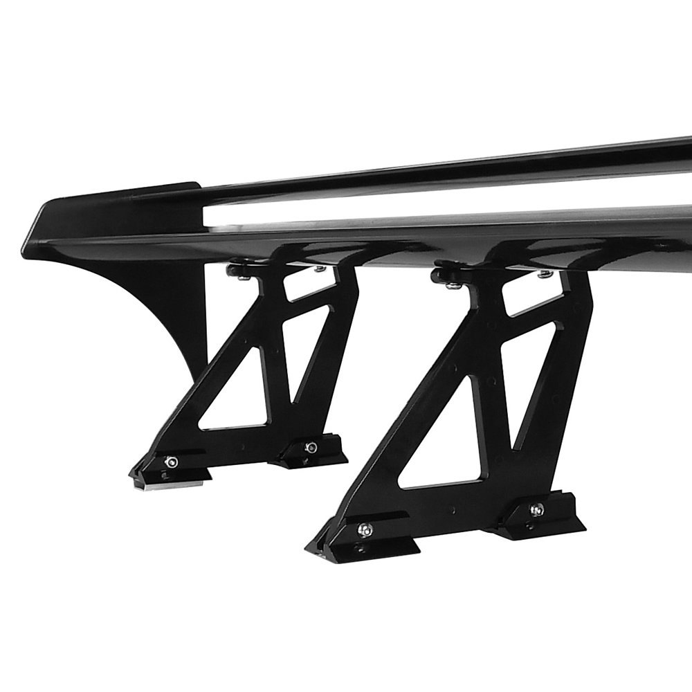 Spec-D® SPL-GT002DD52BK - 002 Style Aluminum Gloss Black Rear Lip Spoiler