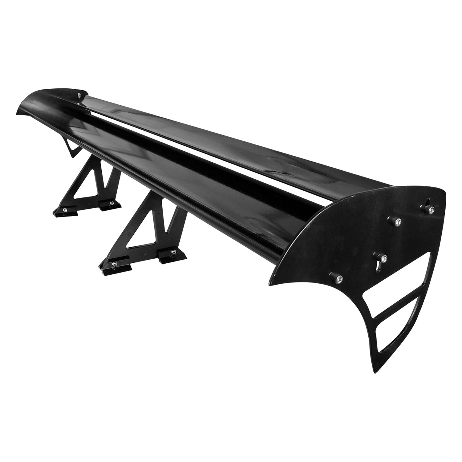 Spec-D® SPL-GT003DD52BK - 003 Style Aluminum Black Rear Spoiler