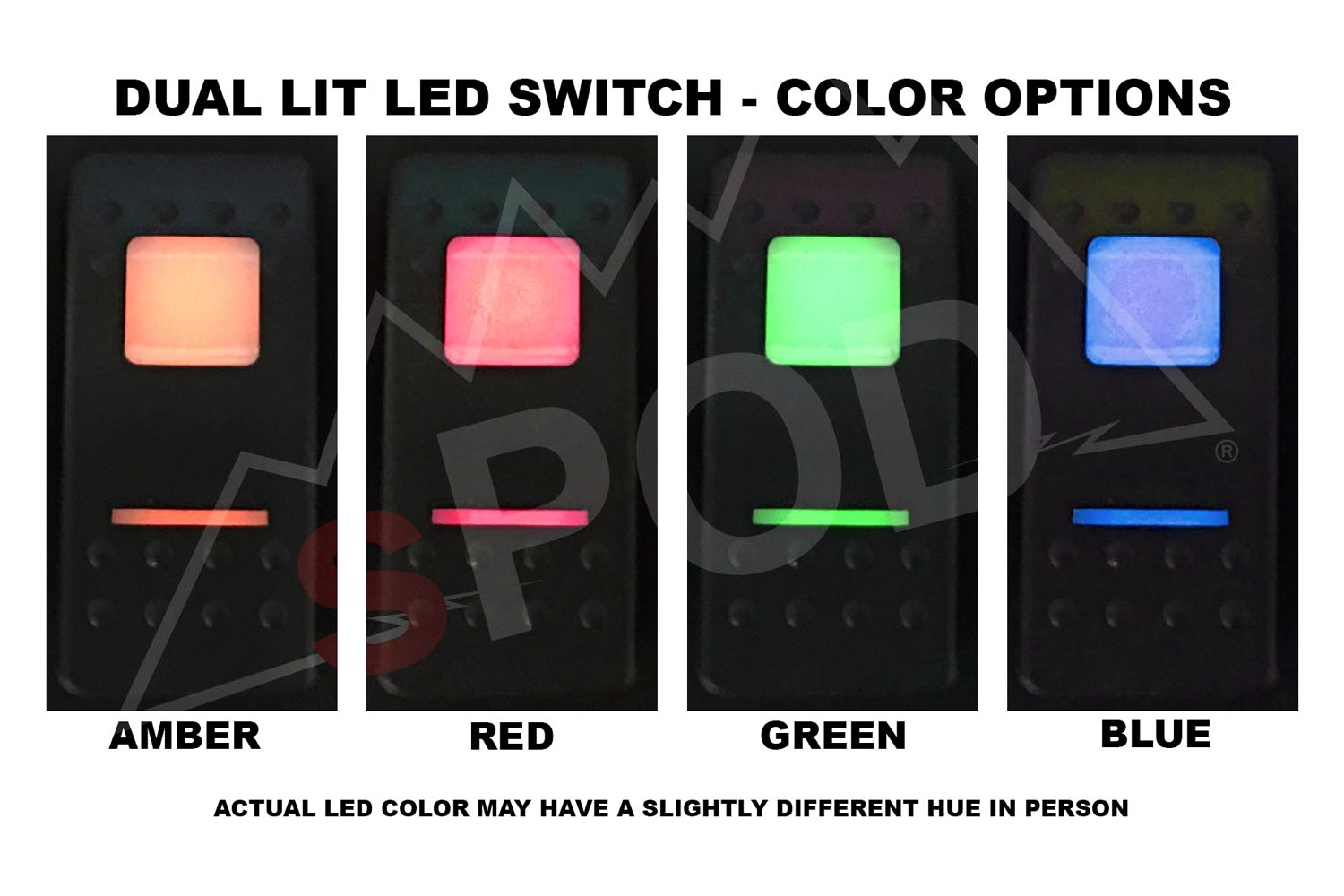 sPOD® SL-TUN-A - SourceLT 6-Circuit Control System With LED Switch Panel