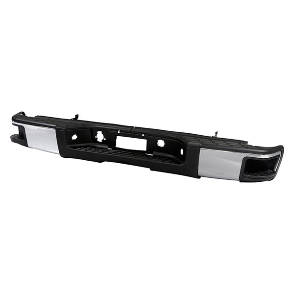 Spyder Xtune® RB-CS07CS-SET-C - Rear Step Bumper Assembly