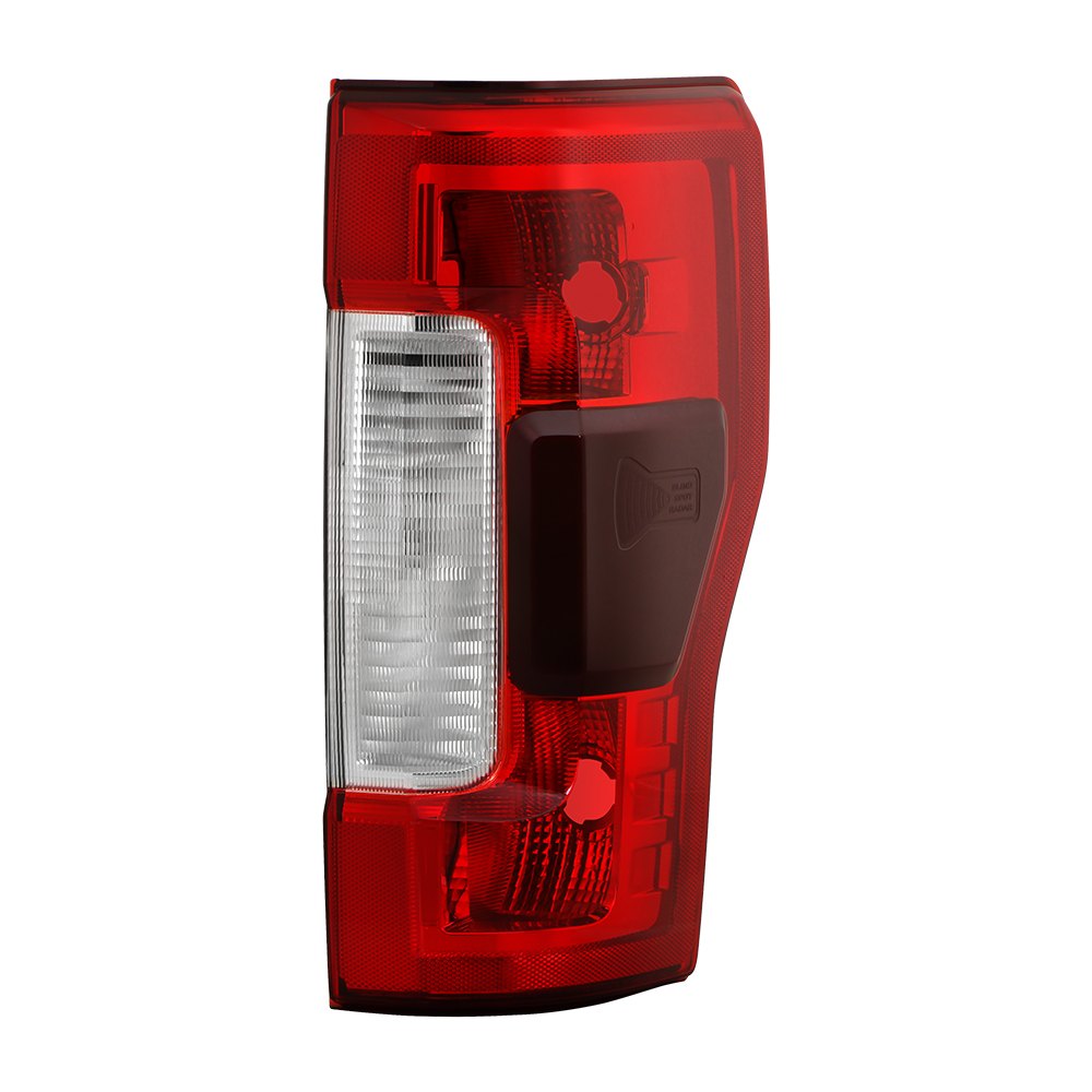 Spyder® ALT-JH-FS17-BSD-OE-R - Passenger Side Chrome/Red Factory Style ...