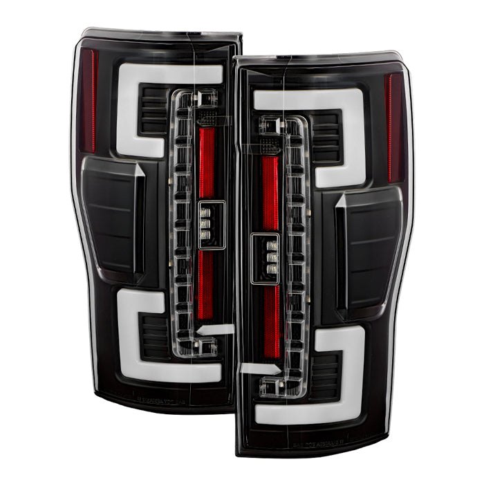 Spyder® ALT-YD-FS17BS-GRLED-BK - Driver and Passenger Side Fiber Optic ...