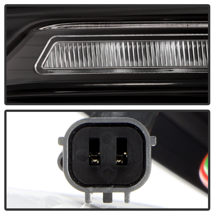 Spyder® ALT-YD-HC225DAP-SEQGR-BK - Driver and Passenger Side Black ...