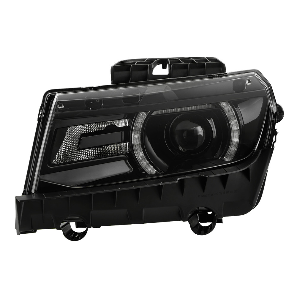 Spyder® HD-JH-CCAM14-HID-OE-L - Driver Side Black Factory Style ...