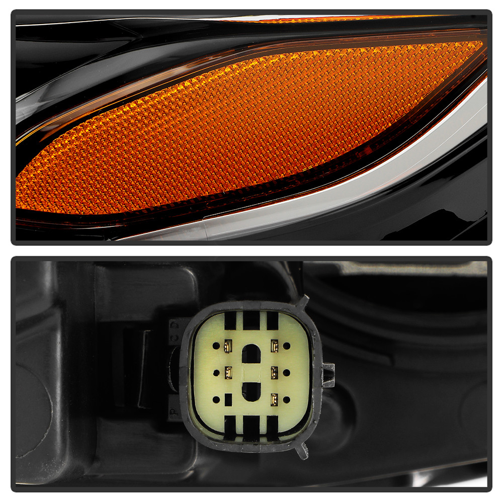 Spyder® HD-JH-CM19-OE-SET - Driver and Passenger Side Black Factory ...