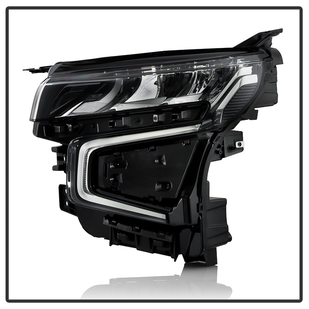 Spyder® - Chevy Tahoe 2021 Black Factory Style LED Headlight
