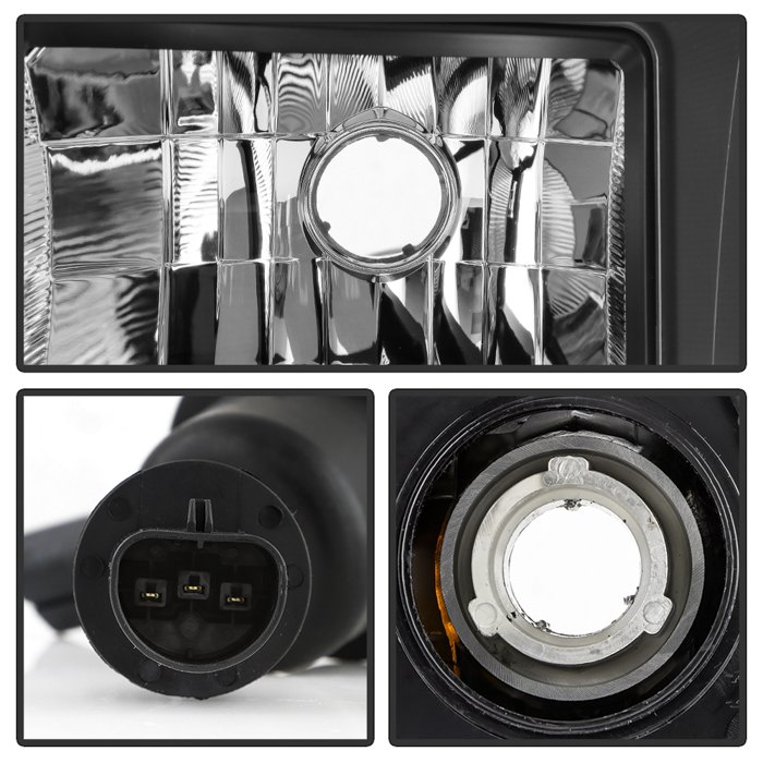 Spyder® HD-JH-FR01-LB-BK - Driver and Passenger Side Black Switchback ...