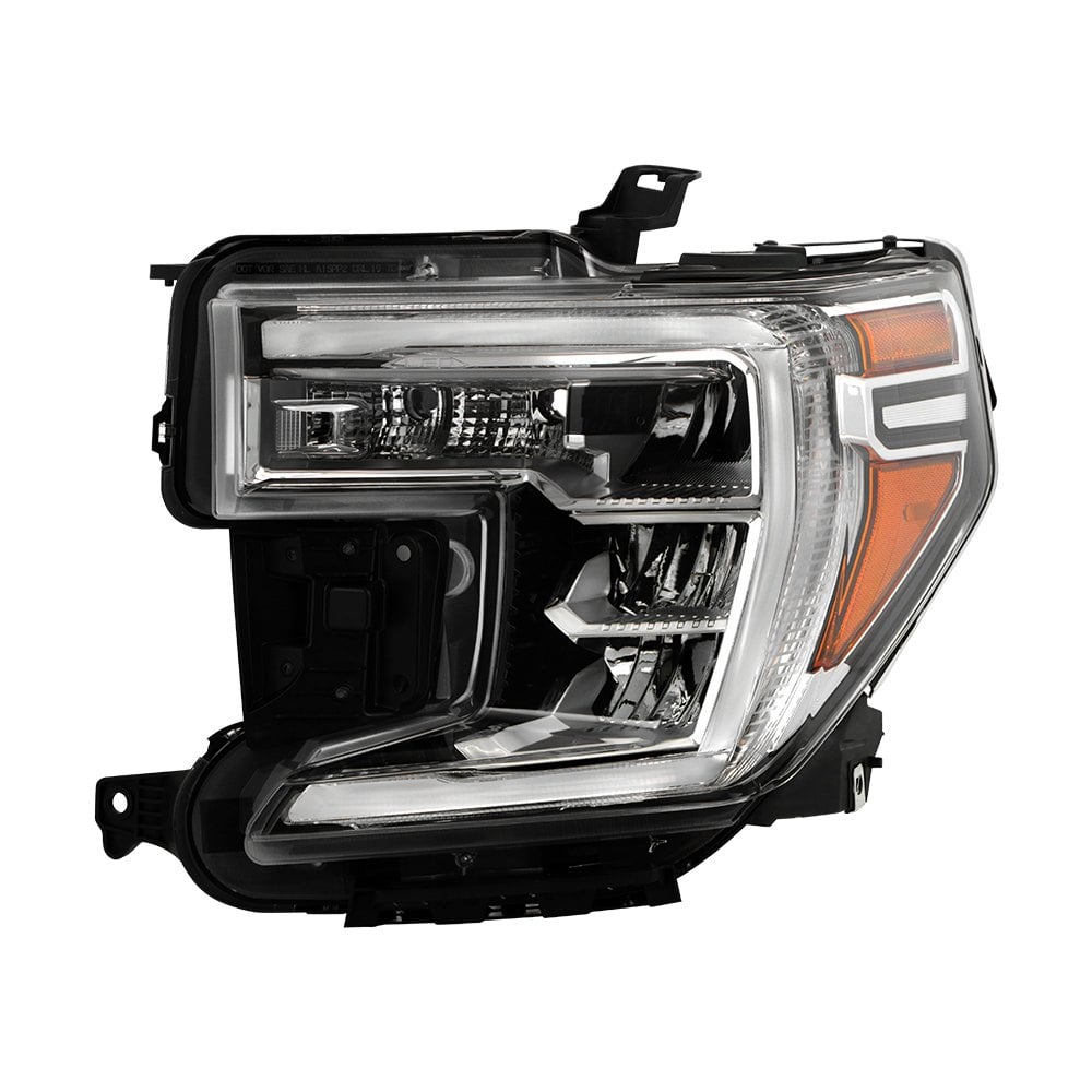 Spyder® HD-JH-GSIE19HS-LED-OE-L - Driver Side Chrome Factory Style DRL ...