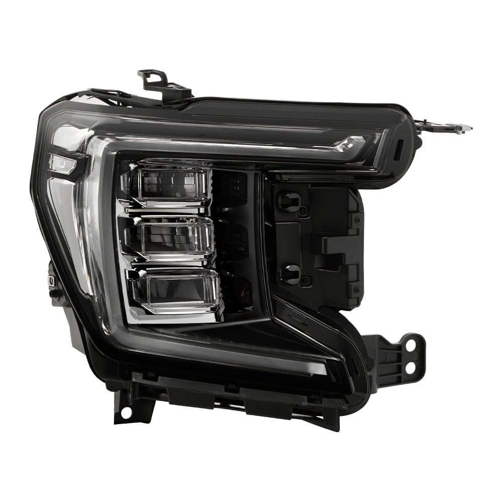 Spyder® HD-JH-GYD21-FLED-OE-R - Passenger Side Black Factory Style LED ...