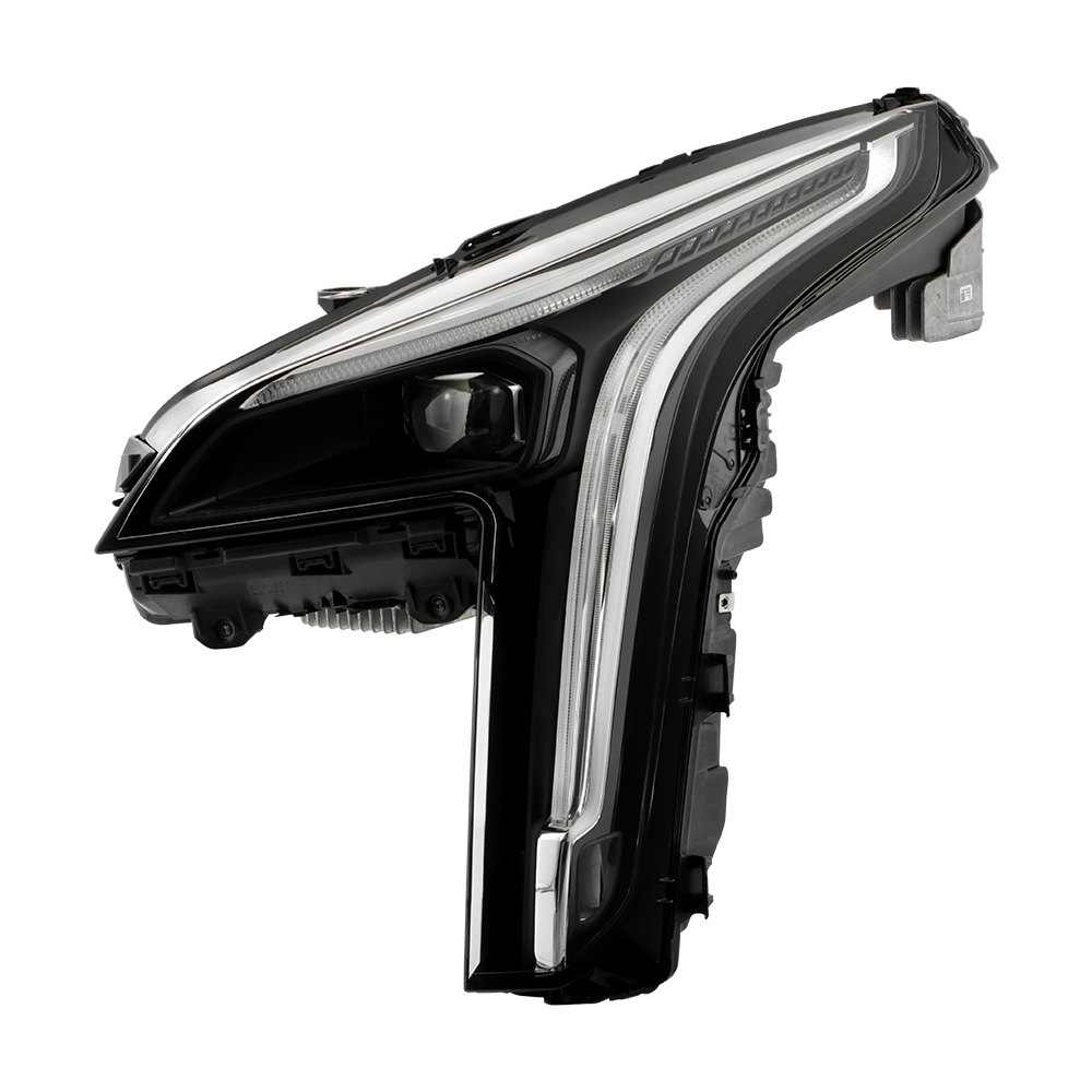 Spyder® PRO-JH-CAXT419-FLED-OE-L - Driver Side Black/Chrome Factory ...