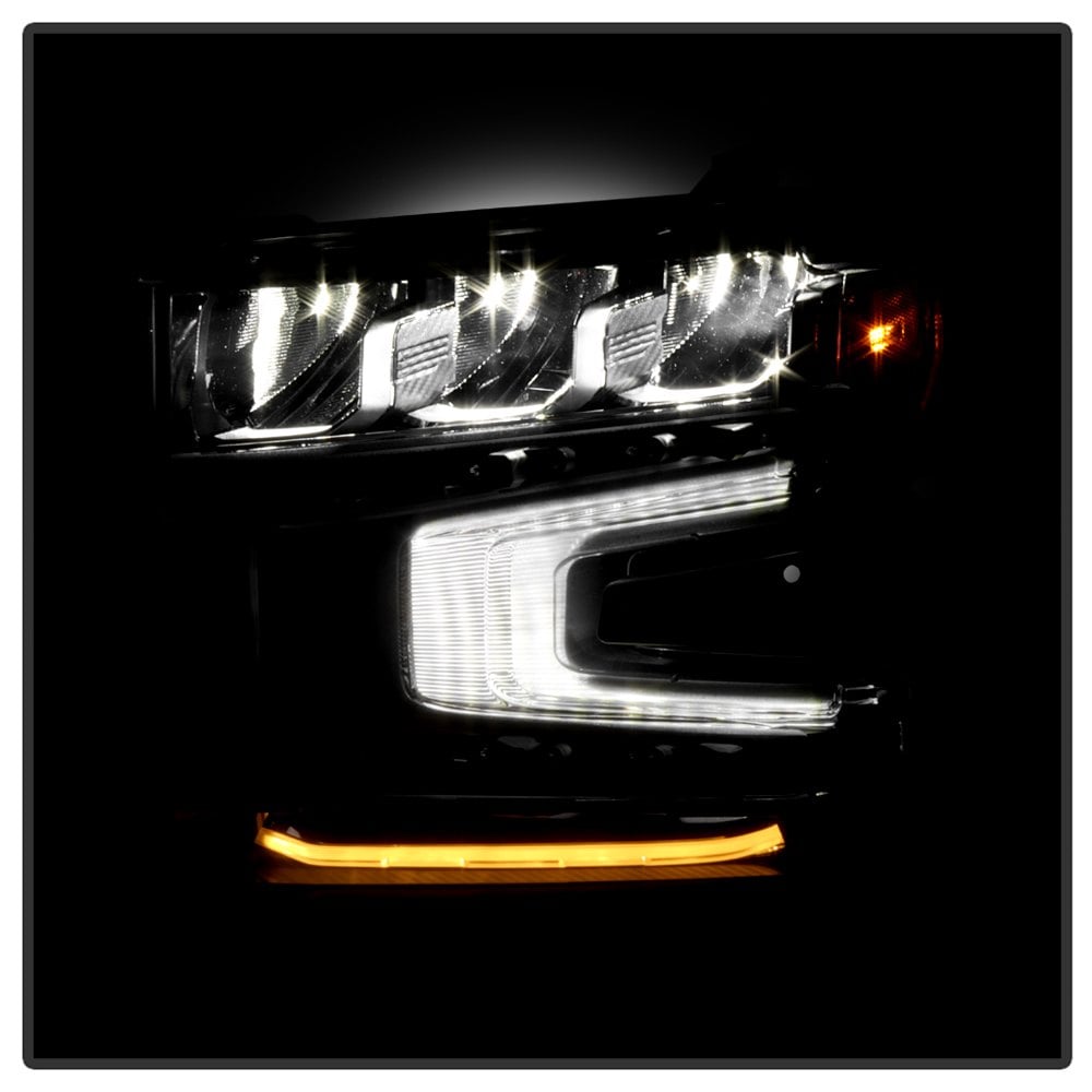 Spyder® PRO-JH-CSIL19-FLED-OE-L - Driver Side Black Factory Style LED Headlight