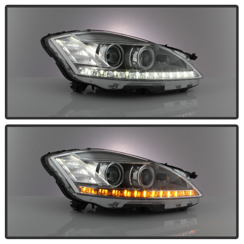 Spyder® PRO-JH-MBW22107-HID-C - Driver and Passenger Side Chrome ...
