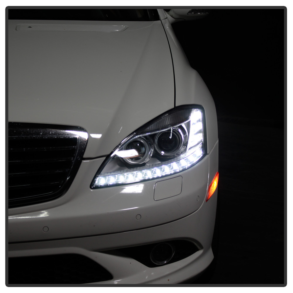 Spyder® PRO-JH-MBW22107-HID-C - Driver and Passenger Side Chrome ...