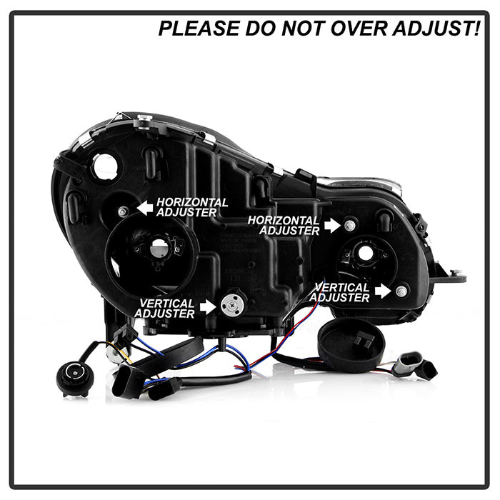 Spyder® PRO-YD-MBW21103-DRL-BK - Signature Series Driver and Passenger ...