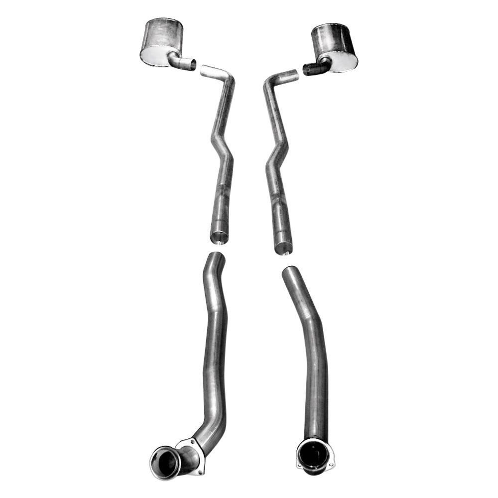 Stainless Works® V6814300S - 304 SS Turbo S-Tube Dual Header-Back ...