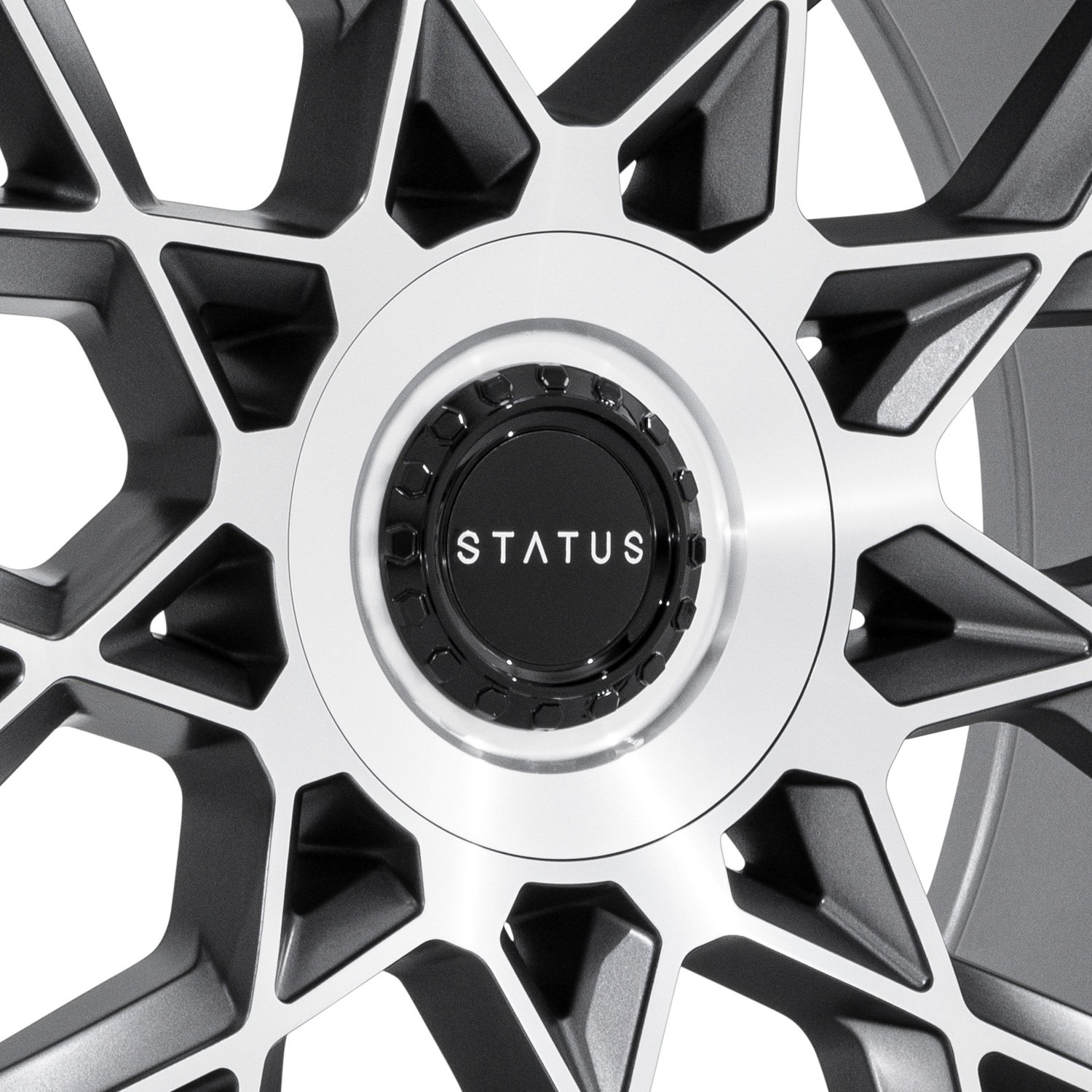 STATUS® ST005 MATRIX Wheels - Anthracite with Mirror Face Rims