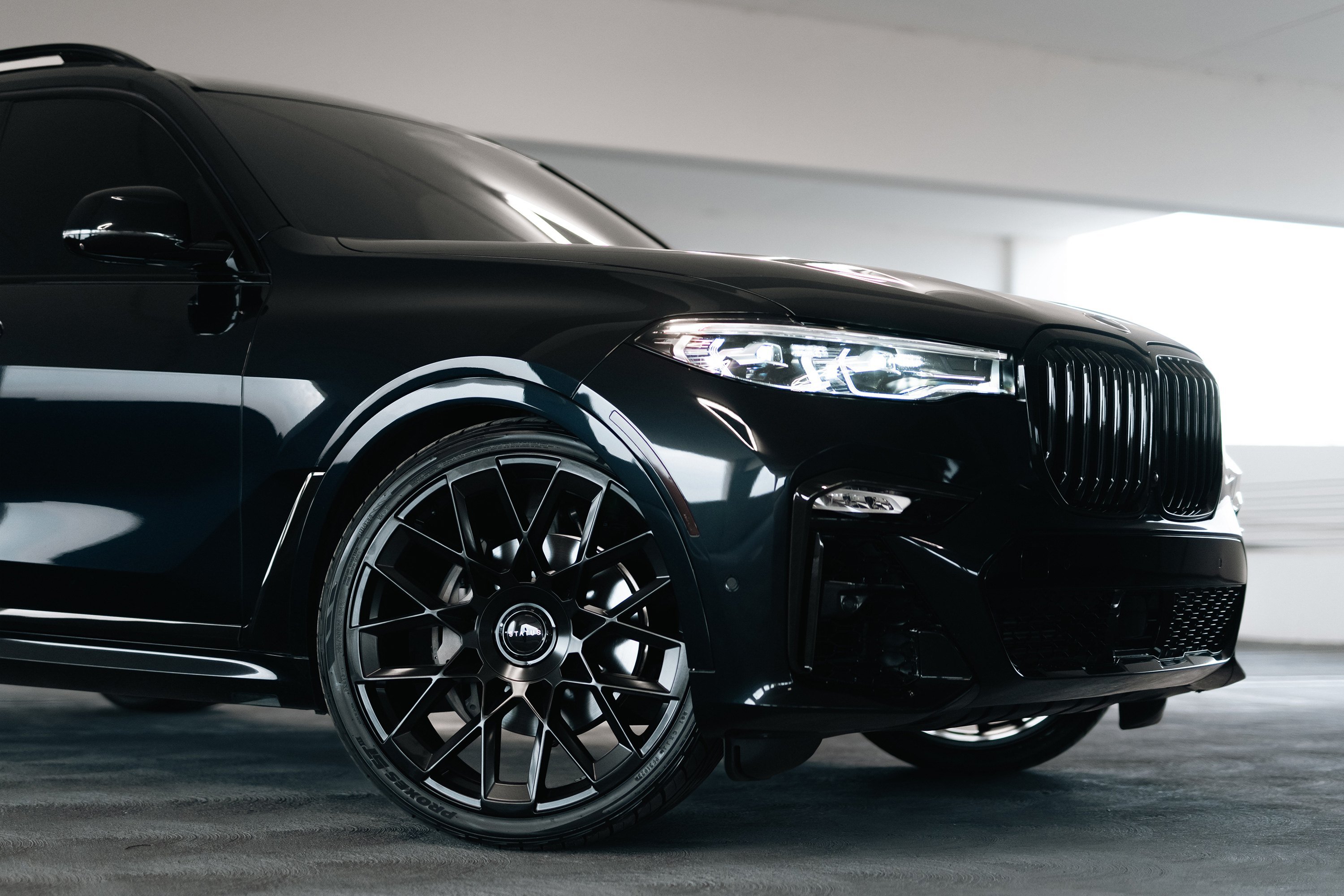 STATUS® ST005 MATRIX Wheels - Matte Black Rims