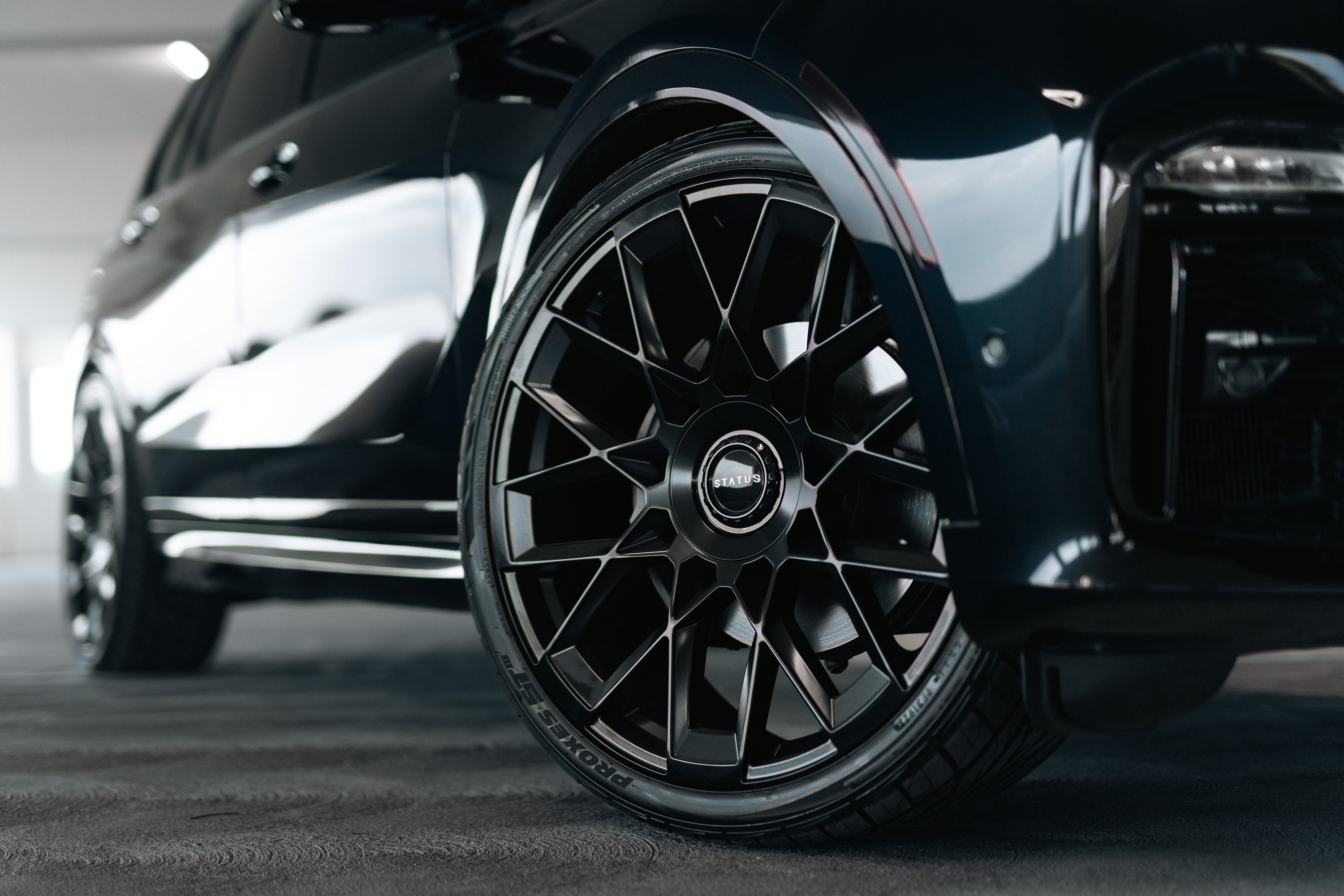 STATUS® ST005 MATRIX Wheels - Matte Black Rims