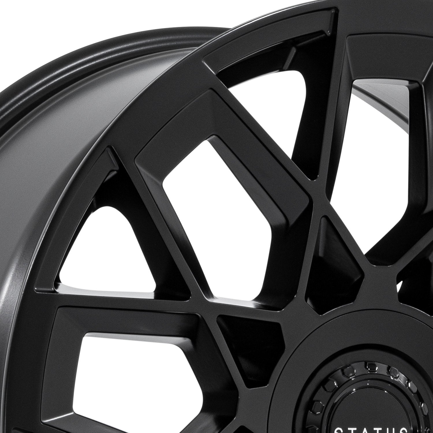 STATUS® ST005 MATRIX Wheels - Matte Black Rims