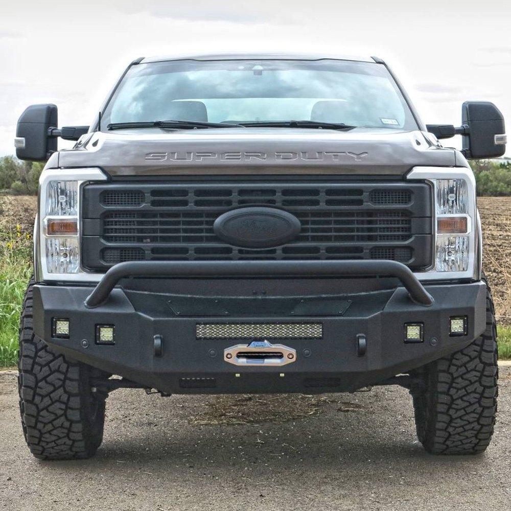 SteelCraft® - Fortis Full Width Front Winch HD Bumper with Hoop