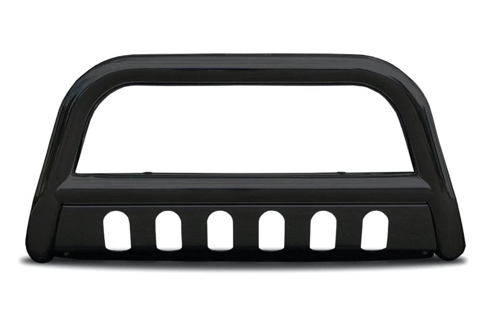 Steelcraft® 74220B - 3" Black Bull Bar with Skid Plate