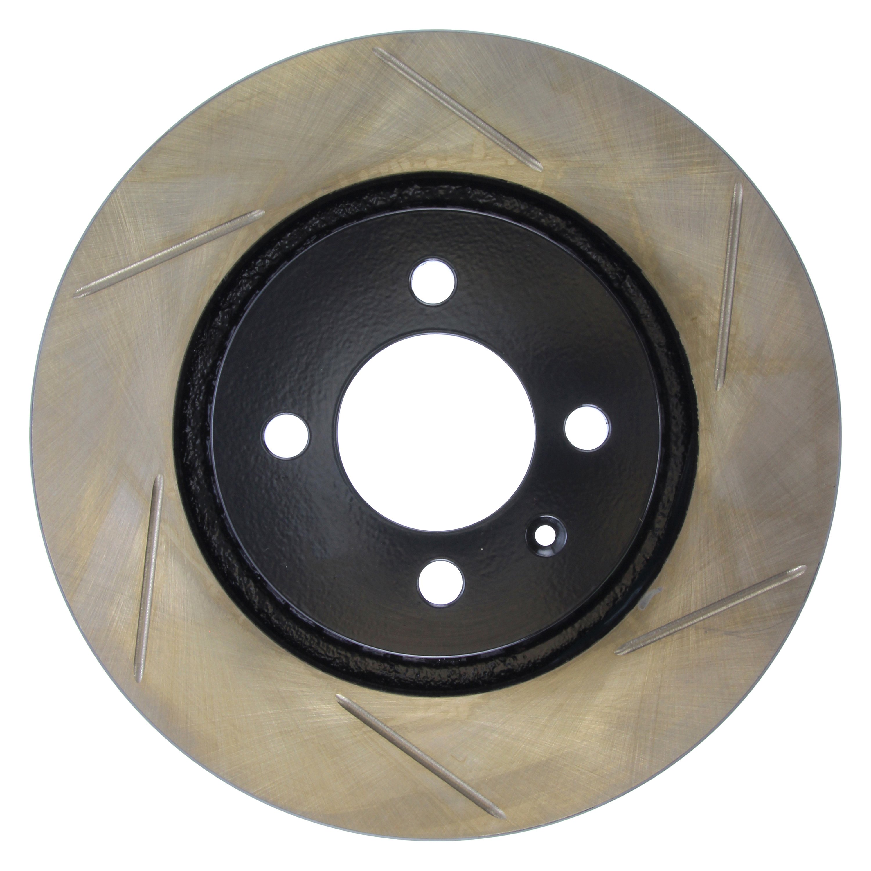 StopTech® 126.33028SL - Sport Slotted 1-Piece Front Driver Side Brake Rotor