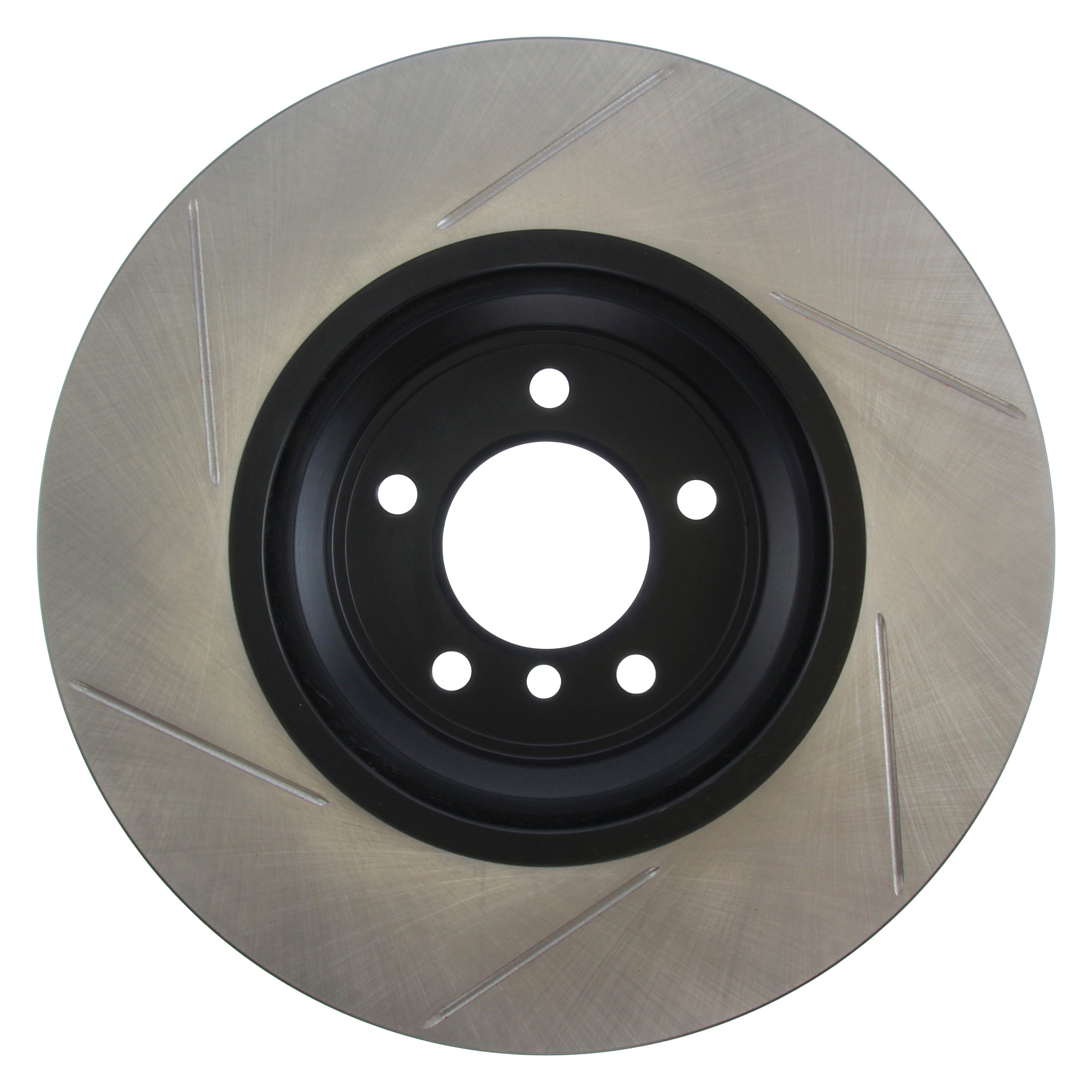 StopTech® 126.34093SL - Sport Slotted 1-Piece Front Driver Side Brake Rotor