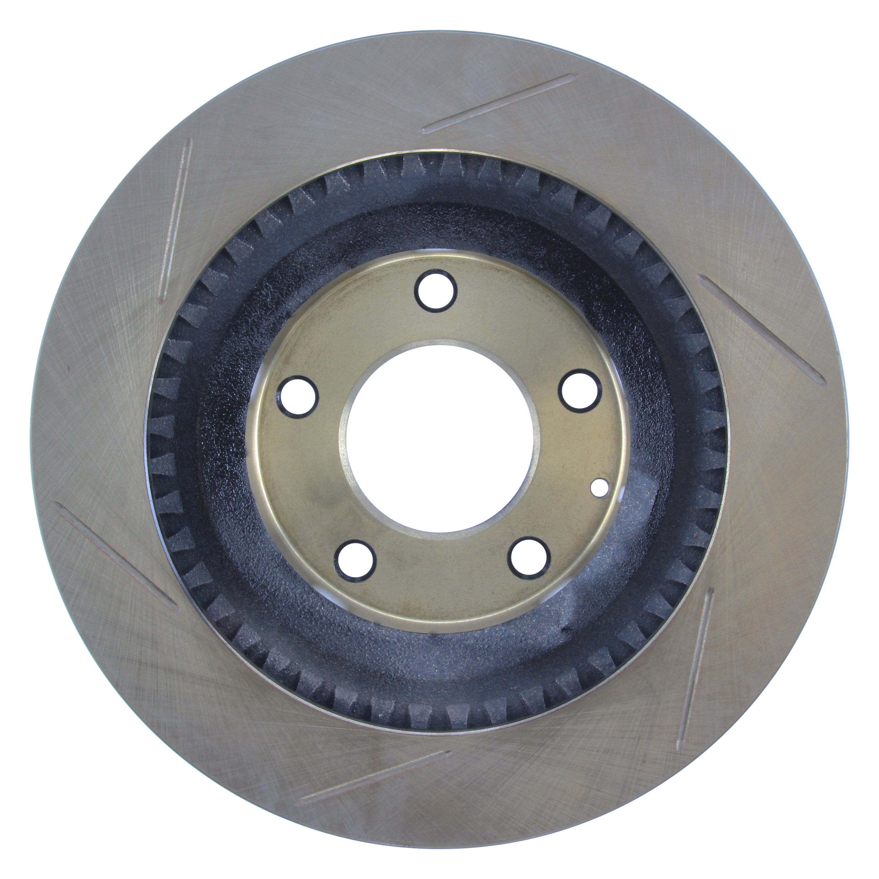 StopTech® 126.45052SL - Sport Slotted 1-Piece Rear Driver Side Brake Rotor