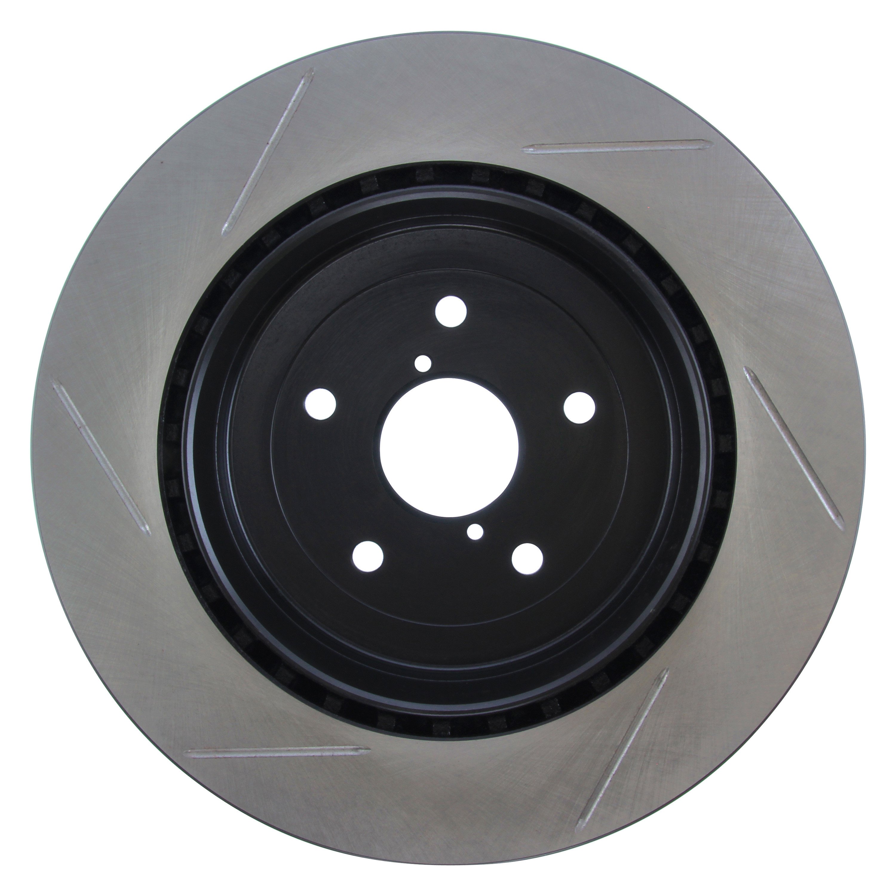 StopTech® 126.47023SL - Sport Slotted 1-Piece Rear Driver Side Brake Rotor