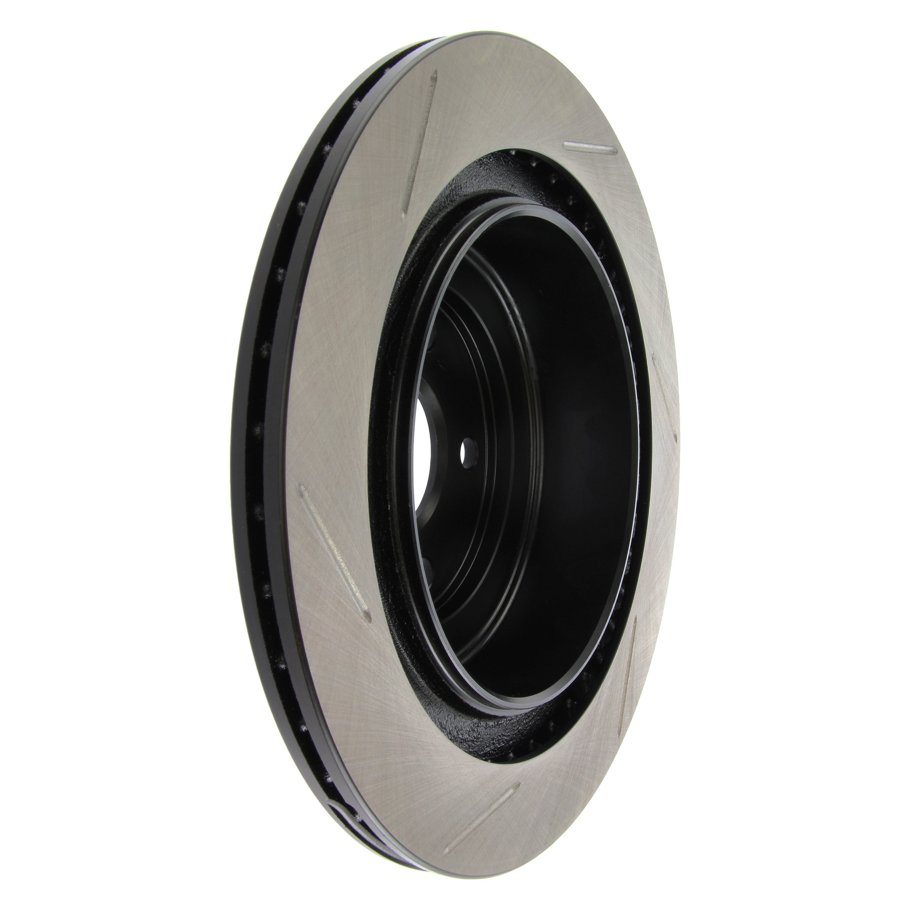 StopTech® 126.47025SL - Sport Slotted 1-Piece Rear Driver Side Brake Rotor