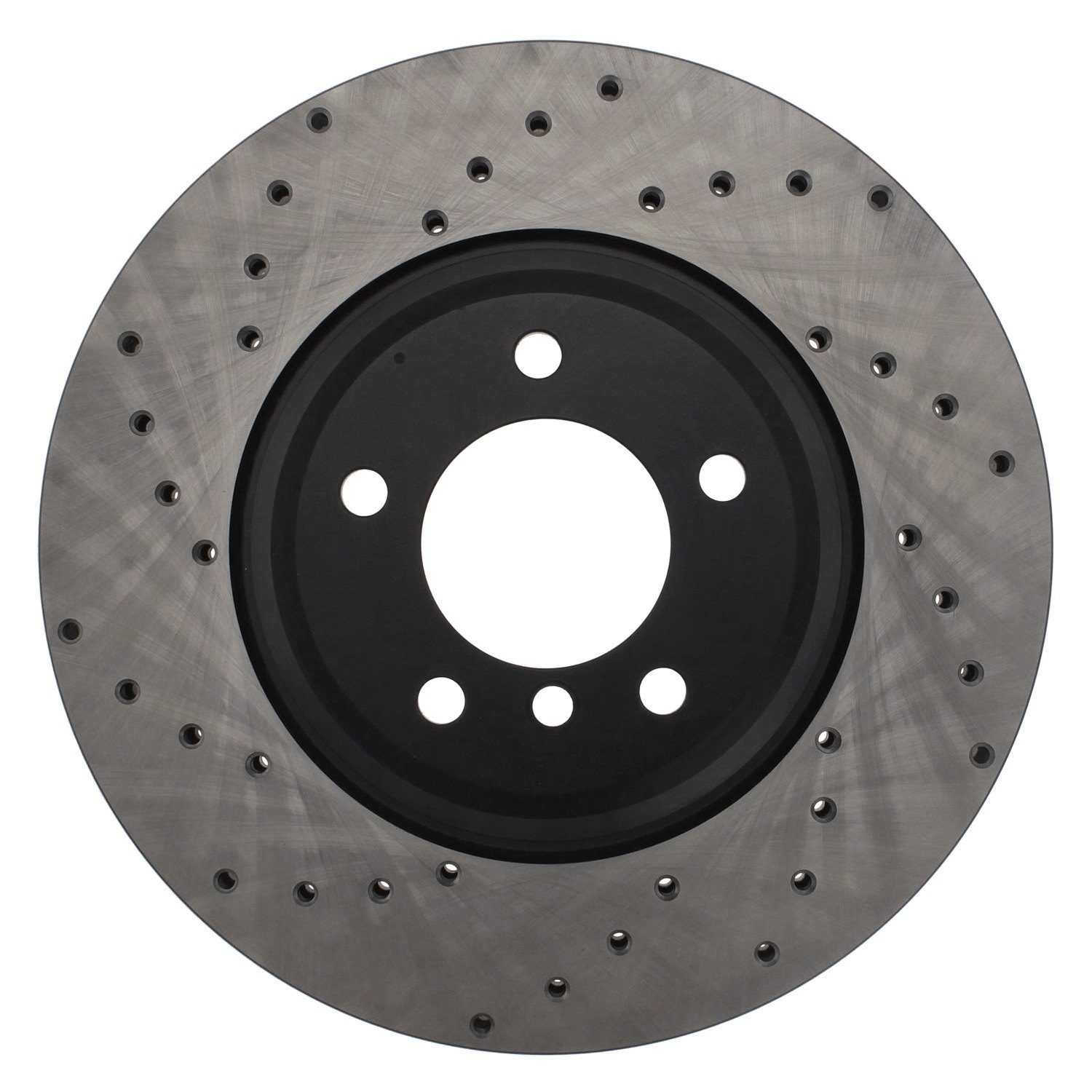 StopTech® 128.34093R - Sport Drilled 1-Piece Front Passenger Side Brake ...