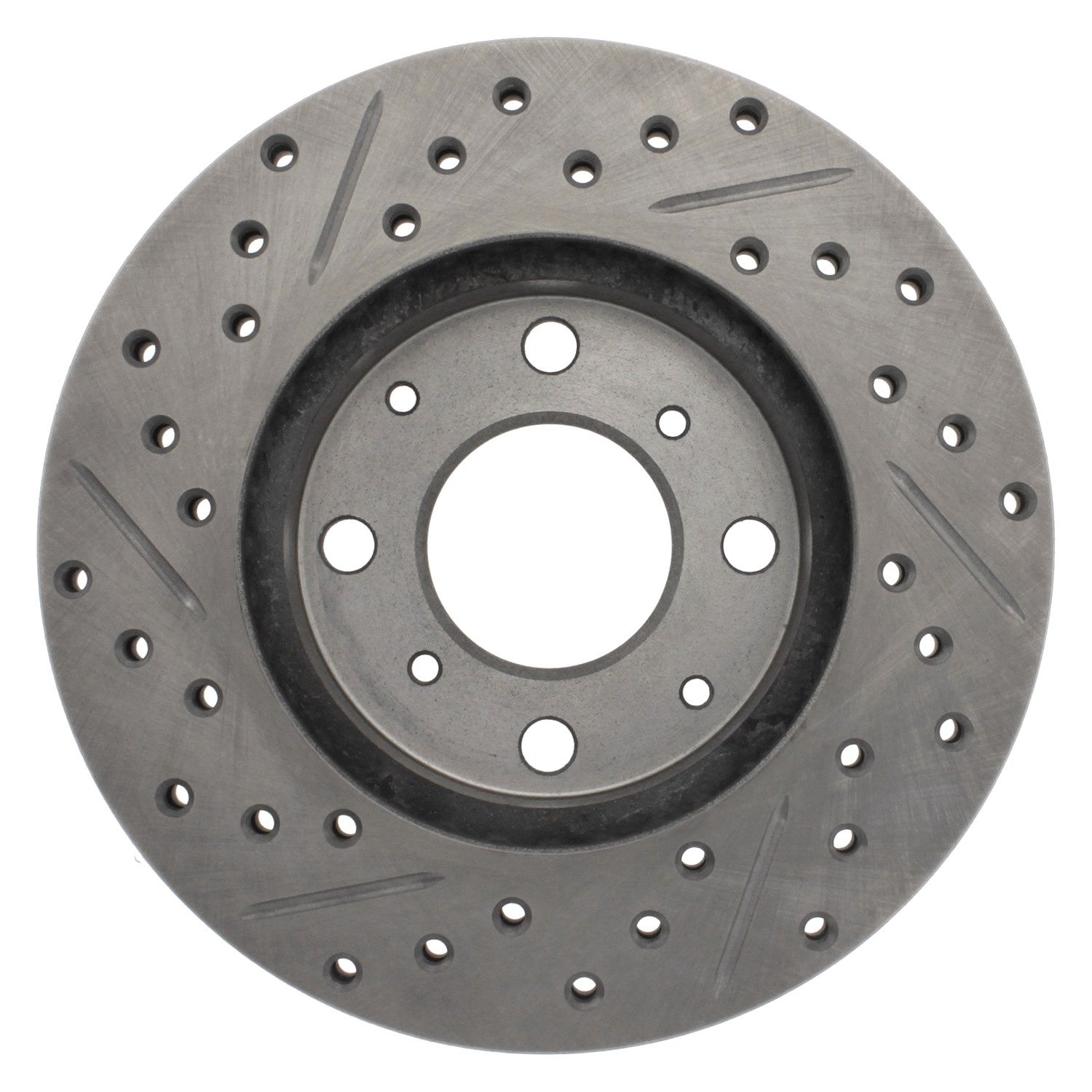 StopTech® 227.40023L - Select Sport Drilled and Slotted 1-Piece Front ...