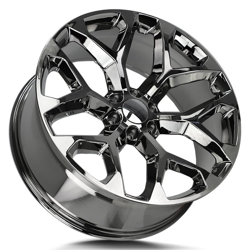 STRADA OE REPLICA® SNOWFLAKE REPLICA Wheels - Black Chrome Rims