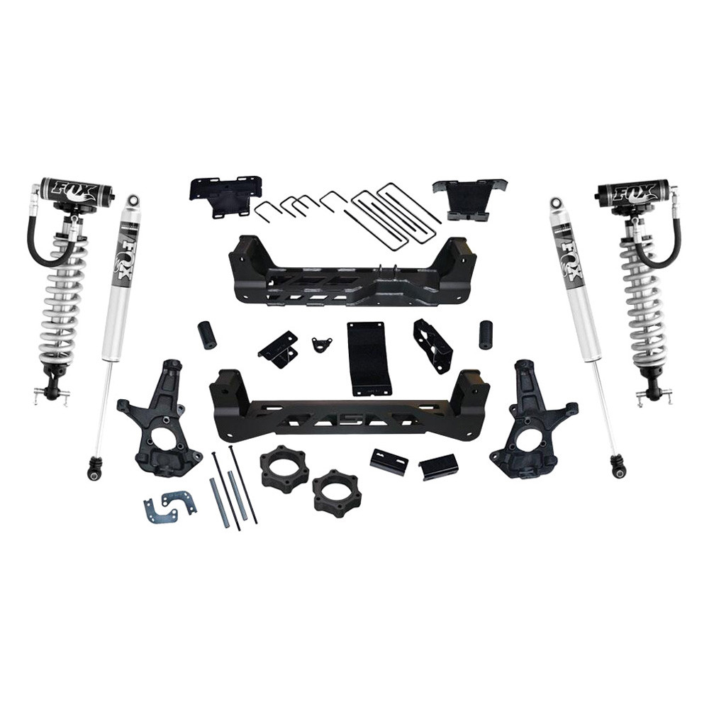 Superlift® K162FX - 6.0" Standard Front and Rear Suspension Lift Kit