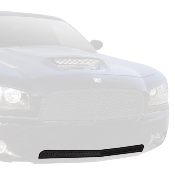 T-Rex® 52475 - 1-Pc Upper Class Series Black Formed Mesh Bumper Grille