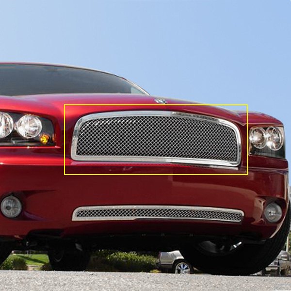 T-Rex® 70474 - Hybrid Series Polished Wire Mesh Main Grille